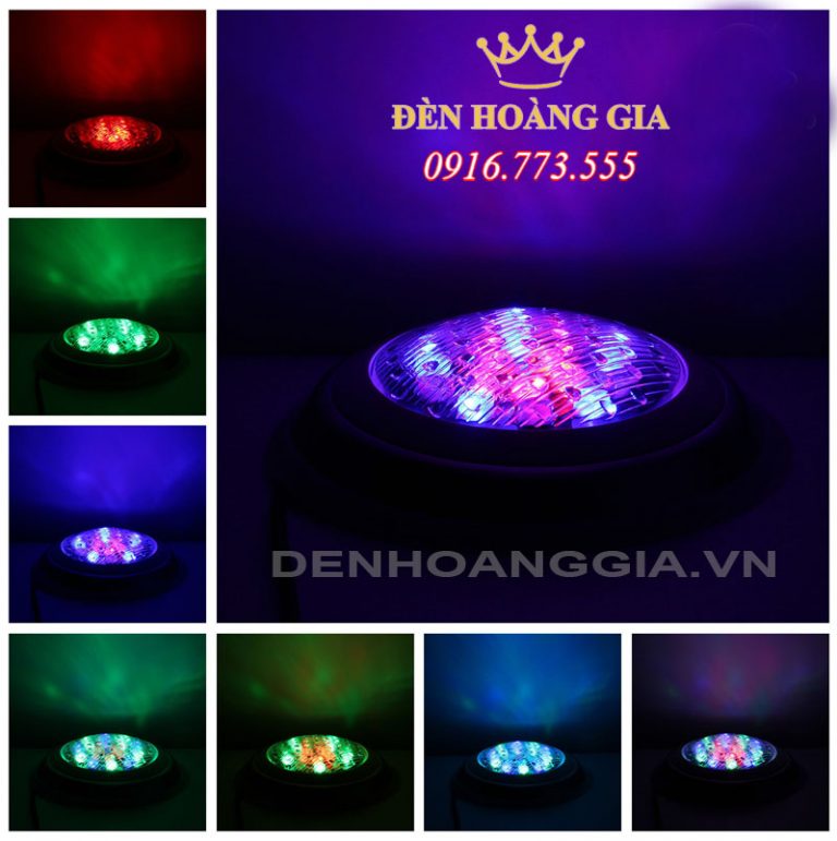 Đèn led hồ bơi 12V - 24V an toàn, IP68 chống nước - Giá tốt 2026