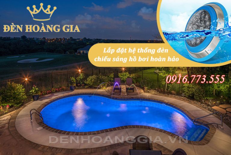 Đèn led hồ bơi 12V - 24V an toàn, IP68 chống nước - Giá tốt 2026