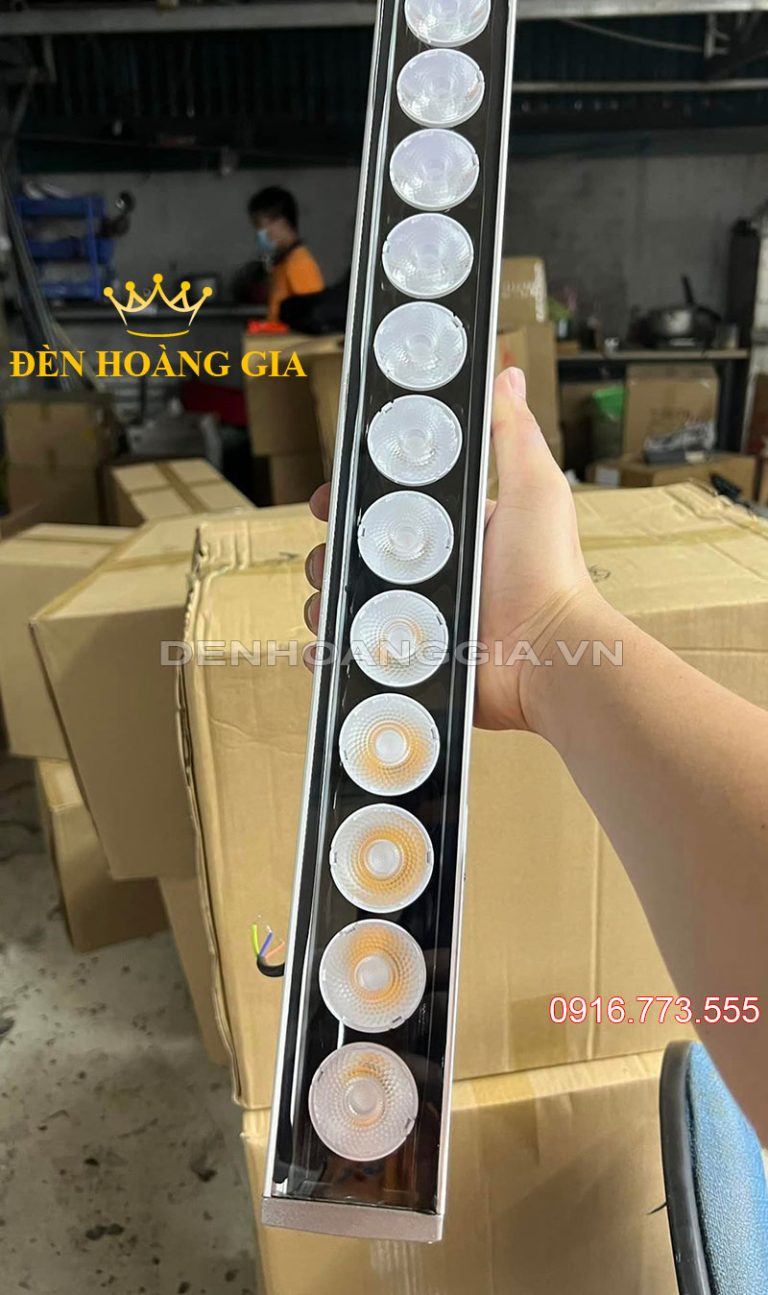 Đèn led thanh chiếu hắt ngoài trời tầm xa 1m 72w