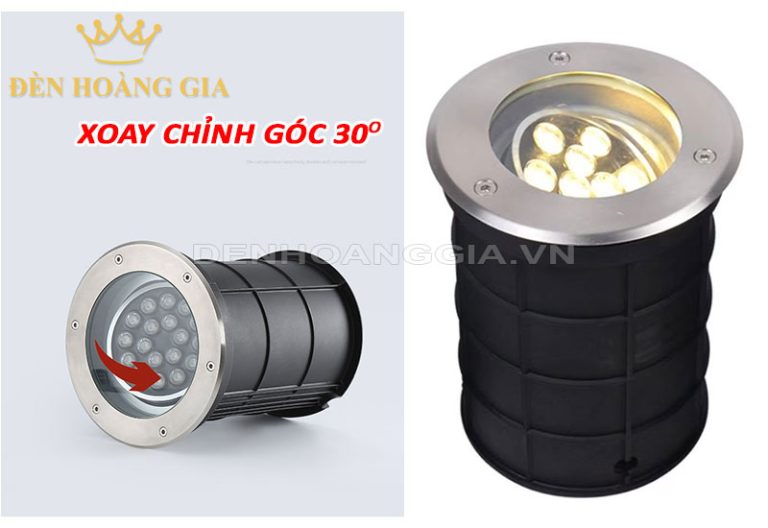 Đèn led âm đất chỉnh góc là gì? Có tốt không?