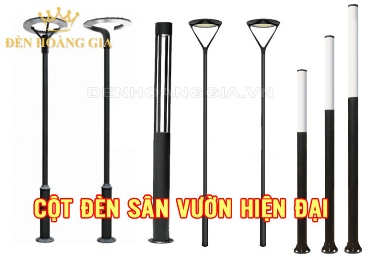 Đèn trụ sân vườn tầm cao - cột đèn sân vườn sang trọng, hiện đại